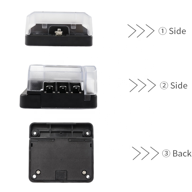 6-way ATC Type Quick Terminal Connect Fuse Box with Fault Indicator ...