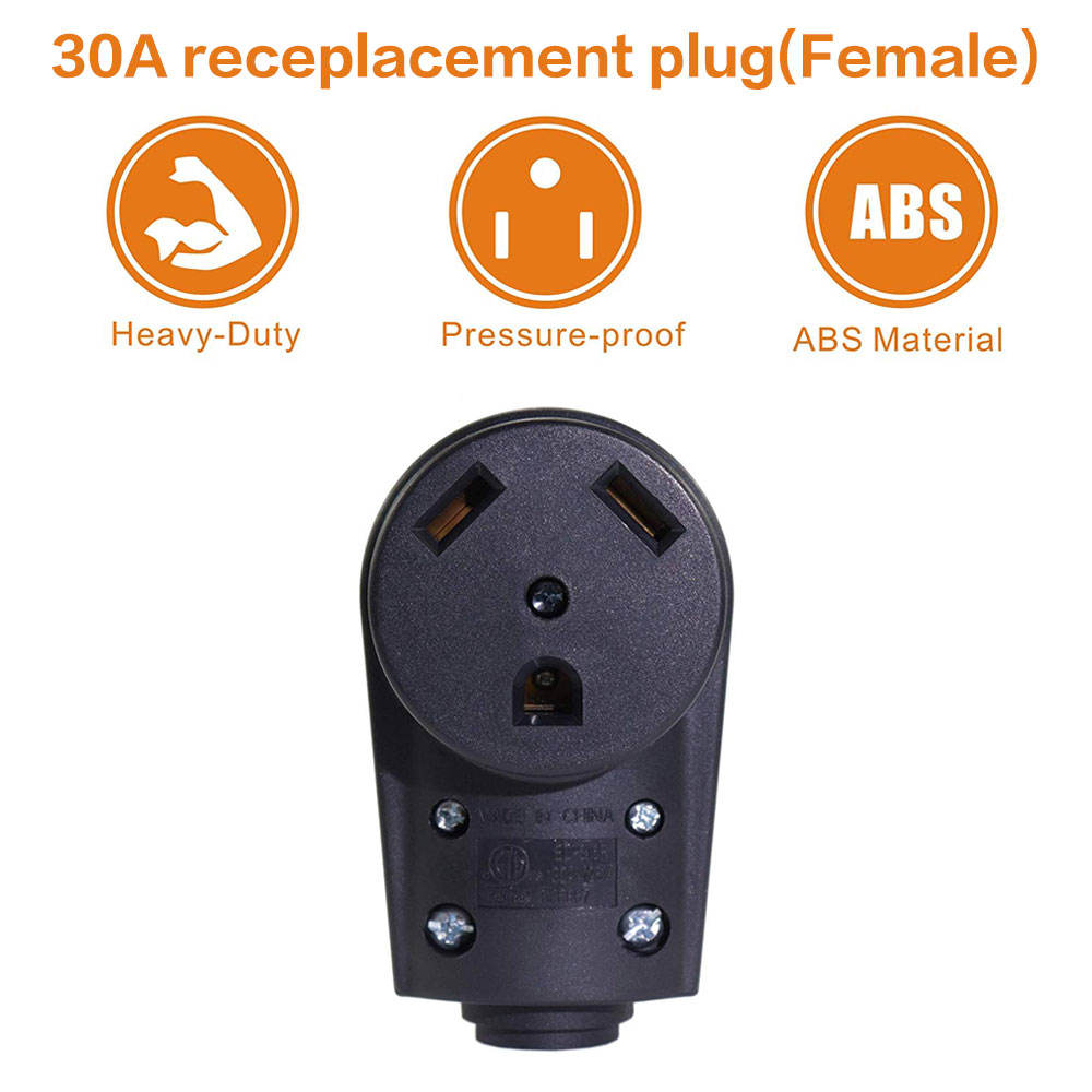 Wholeasale 30A RV Female Electrical Plug Adapter Power Socket With ...