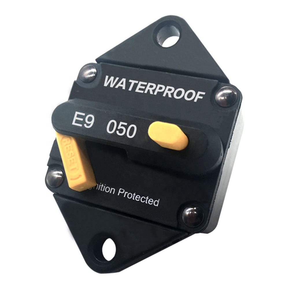 30-150A DC Hexagon Panel Mount Manual Reset Circuit Breaker - Buy ...