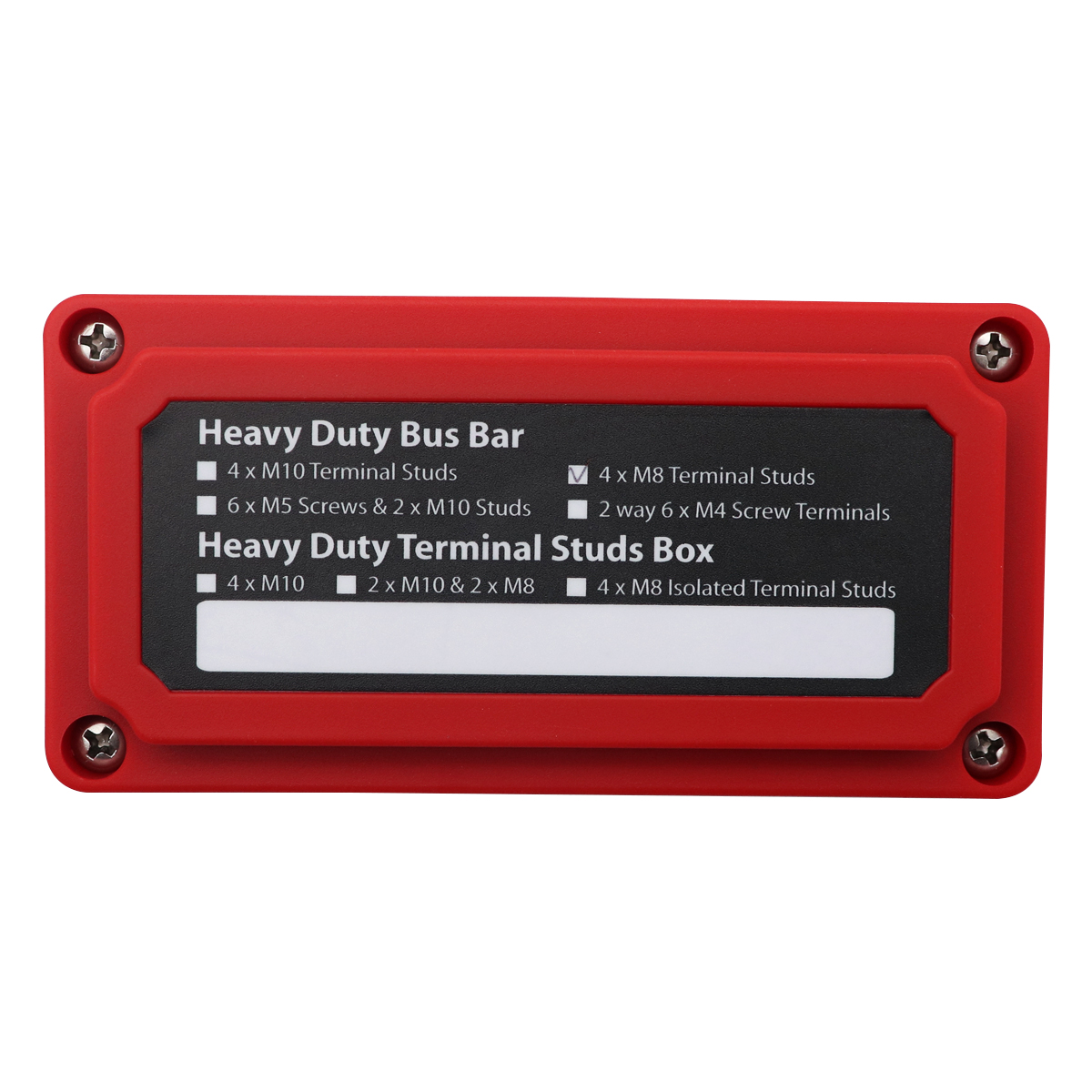 Amomd 300A Red Heavy Duty Copper Busbar Box - Buy Amomd 300A Busbar Box ...