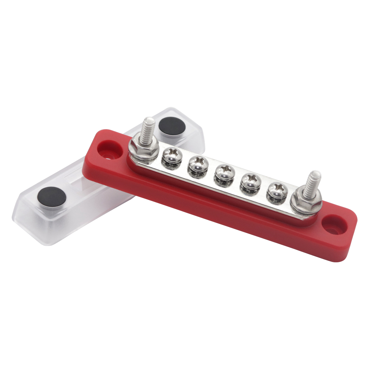 Wholesale Marine RV 100A 6-way Screwfixed Red Tin-plated Copper Busbar ...