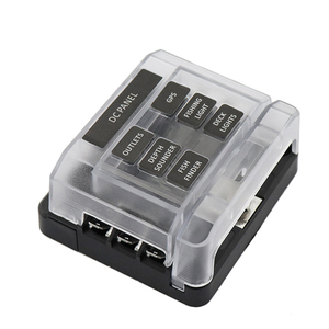 6 way Screw Connect ATC Type Blade Fuse Box with Negative Busbar - Buy ...