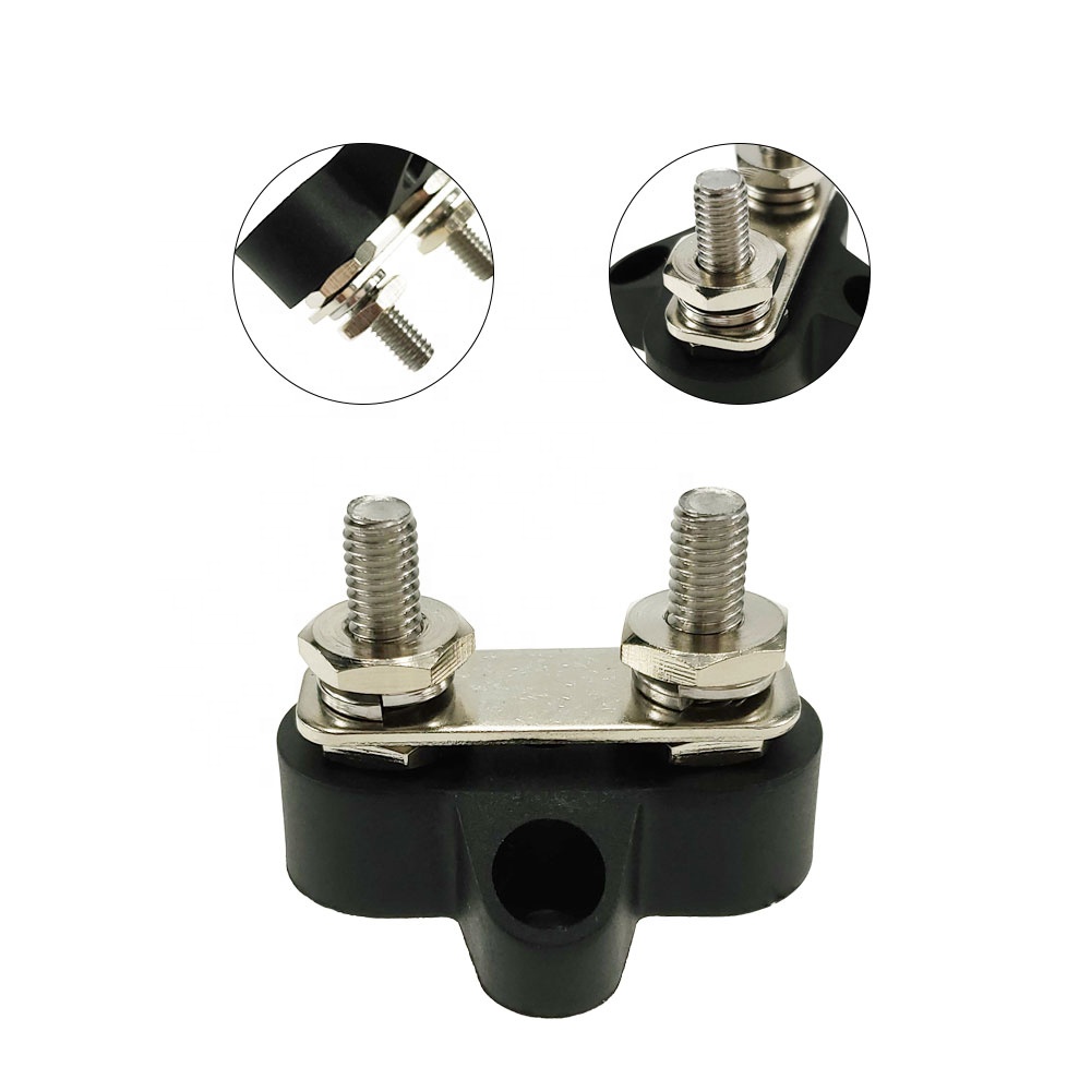M6 M8 Marine RV Heavy-duty Terminal Studs busbar with Nylon Insulated ...