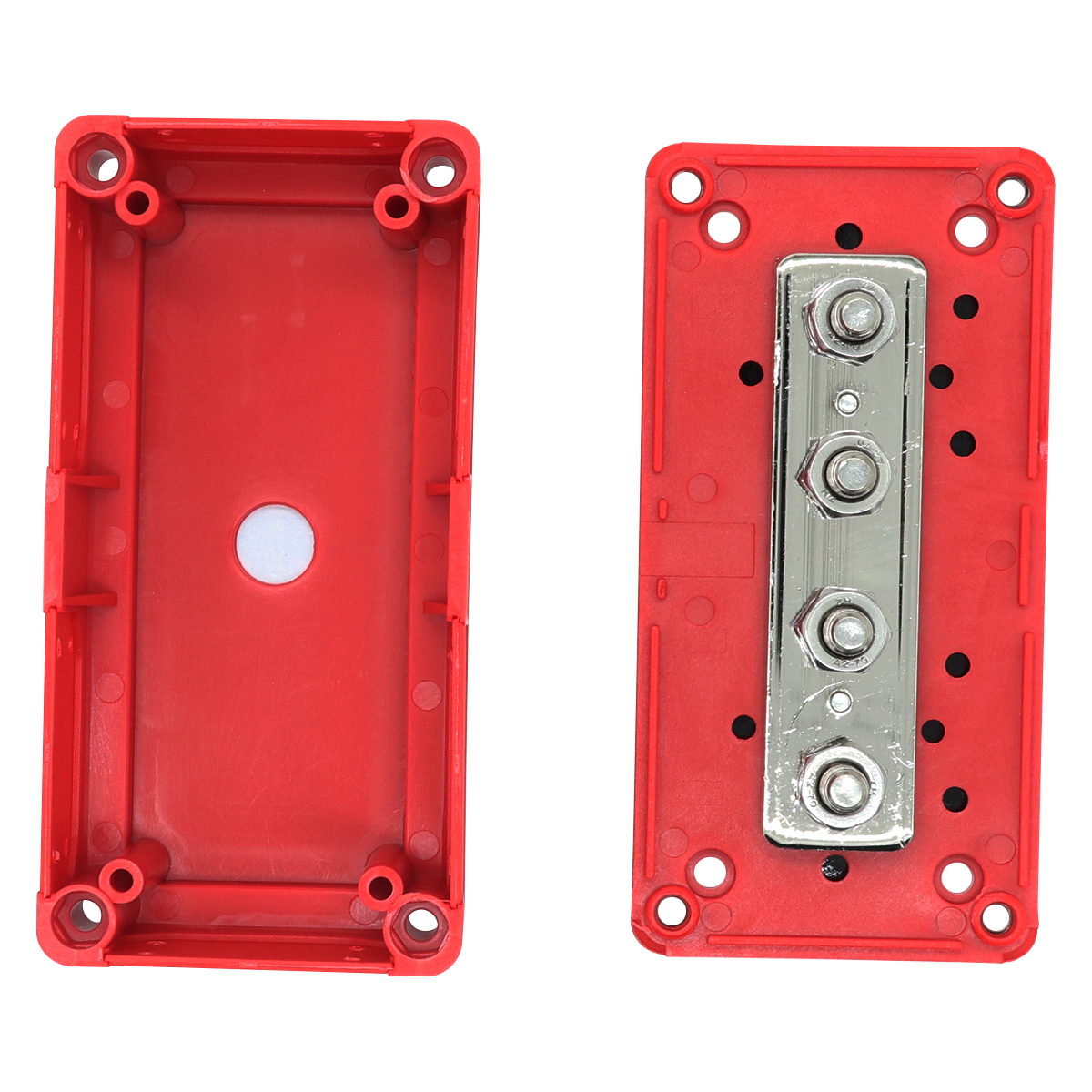 Amomd 300A Red Heavy Duty Copper Busbar Box - Buy Amomd 300A Busbar Box ...