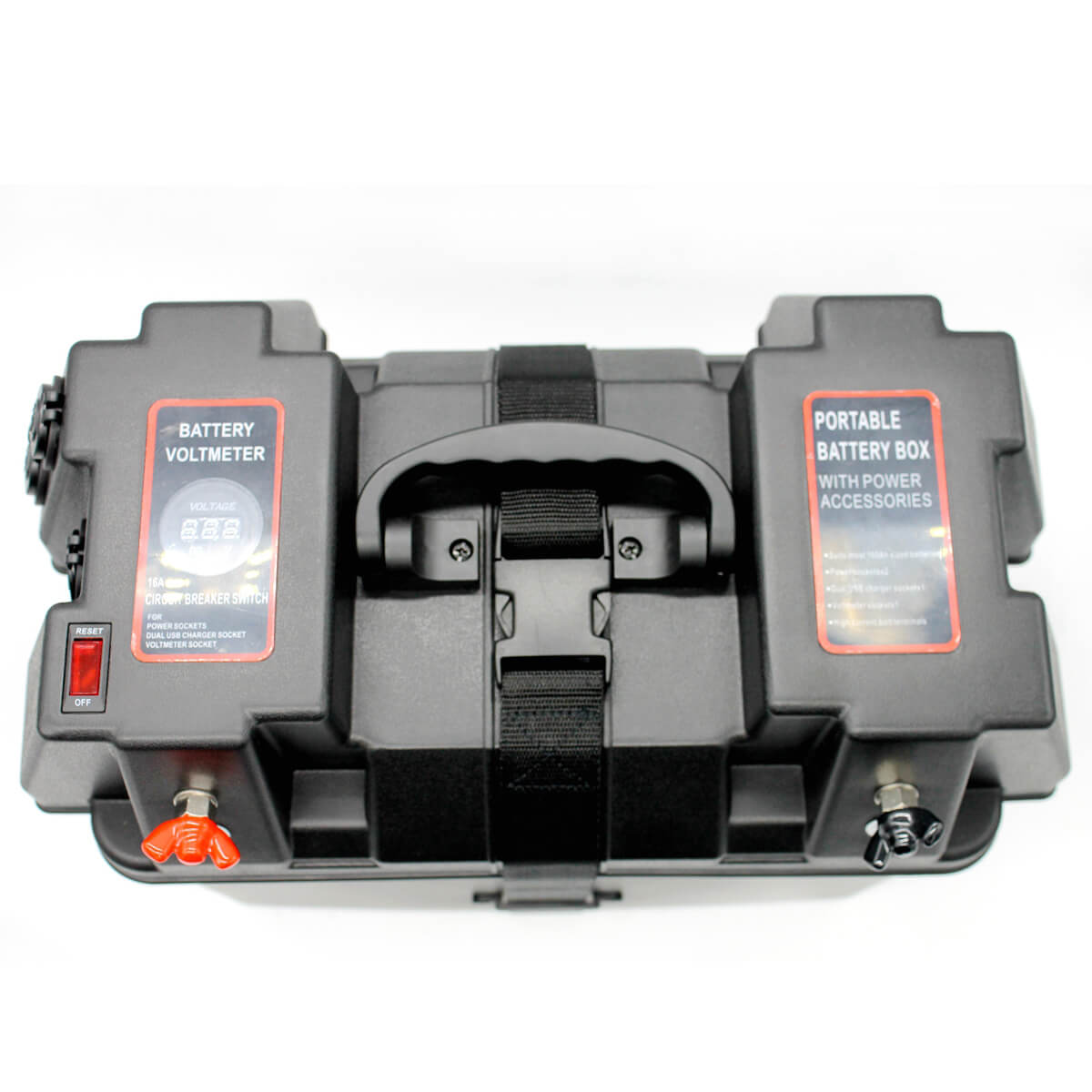 Black Empty Battery Box for 12v Battery - Buy Black Battery Box, 12v ...