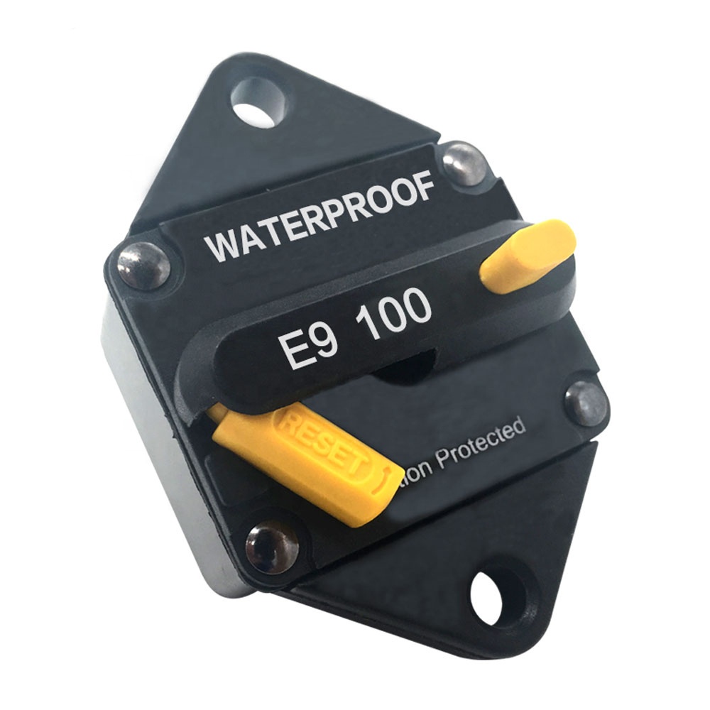 30-150A DC Hexagon Panel Mount Manual Reset Circuit Breaker - Buy ...