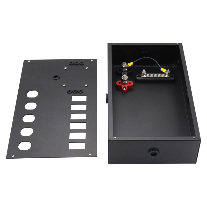 12v Camper Accessories Control Panel Box 12 Volt Campervan Equipment ...