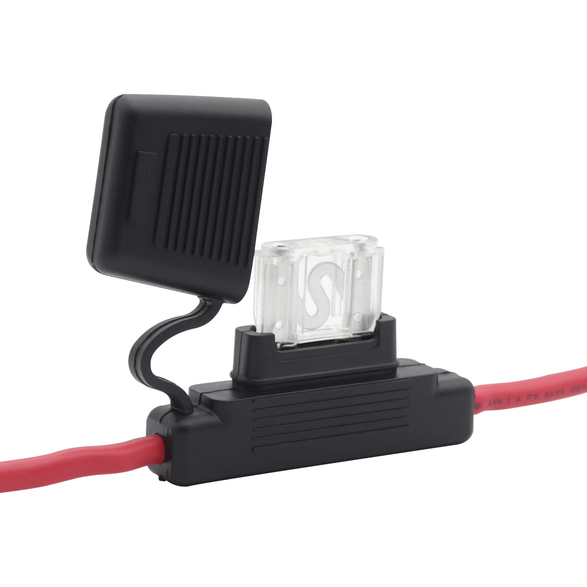 Wholesale Custom 8 AWG DC Solar Extension Cable with Blade Fuse Holder ...